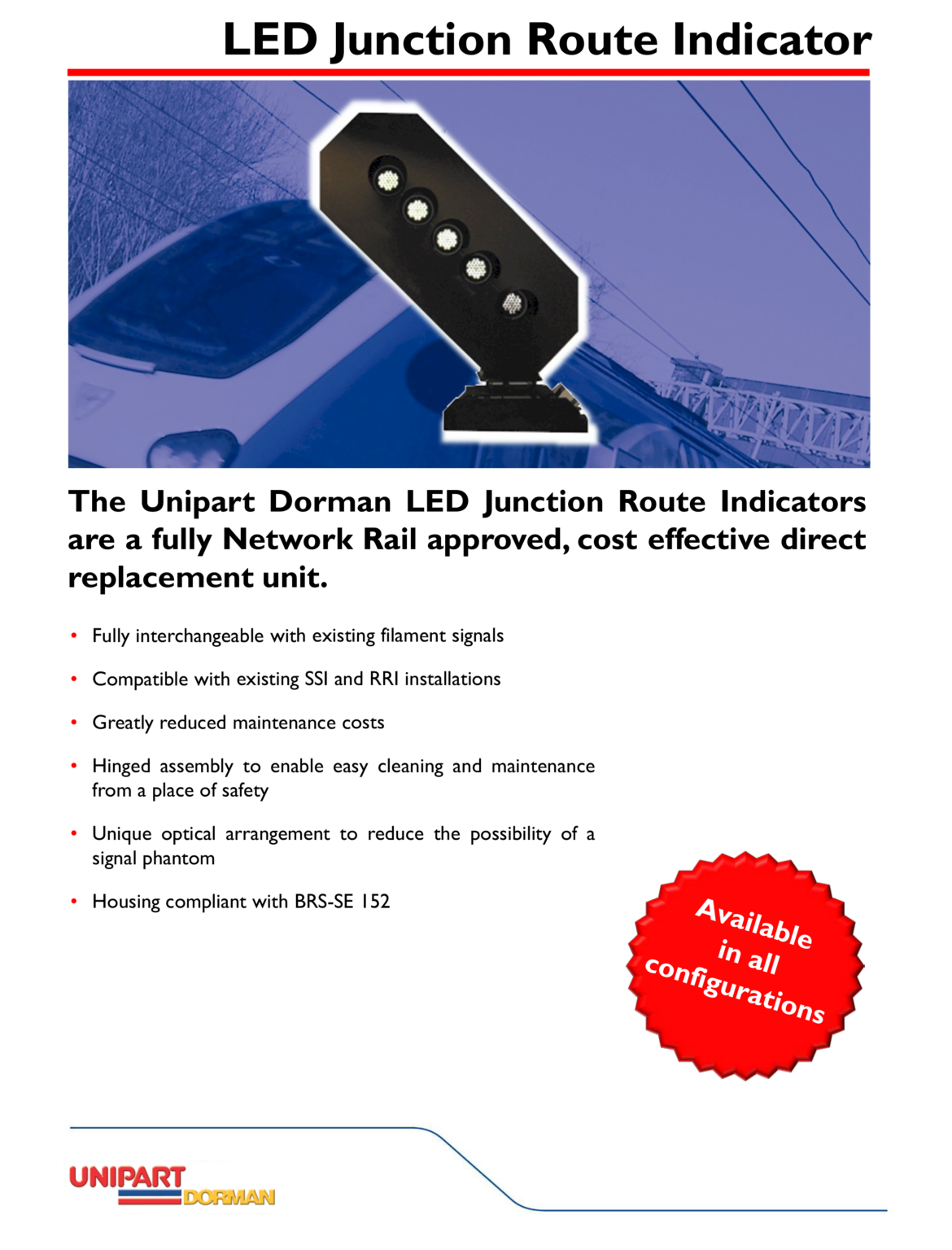 Rail Product Flyers - Unipart Dorman